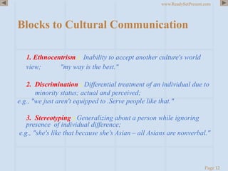 Cross-cultural communication | PPT