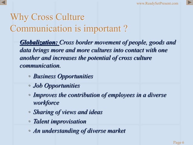 Cross-cultural communication | PPT