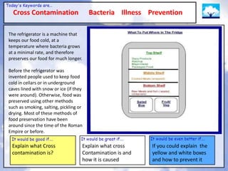 Cross contamination | PPTX