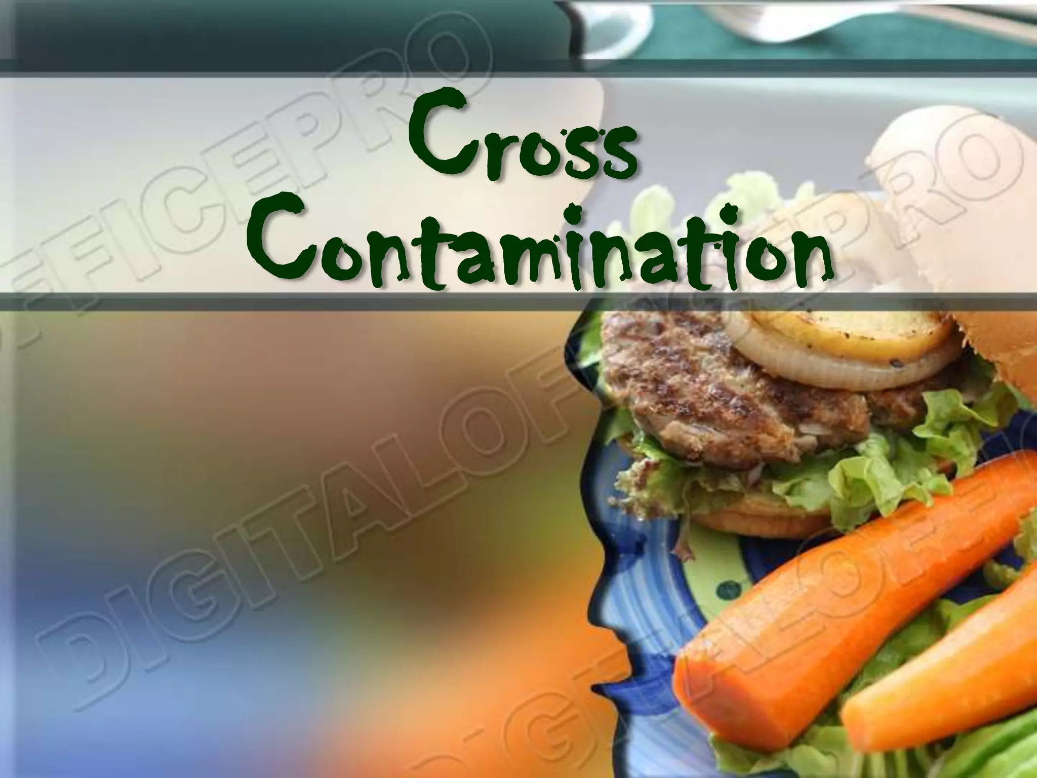 Cross contamination | PPTX
