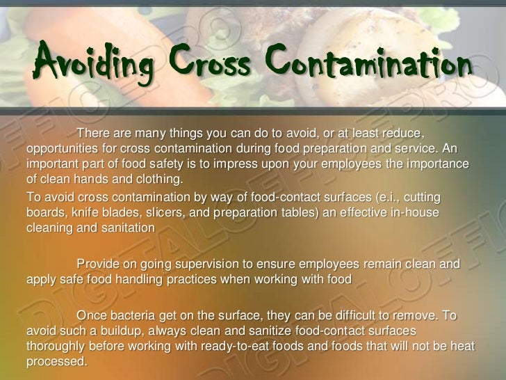 Cross Contamination Prevention Tattoos