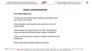 CROSS CONTAMINATION,HOW CROSS CONTAMINATION OCCUR | PPTX