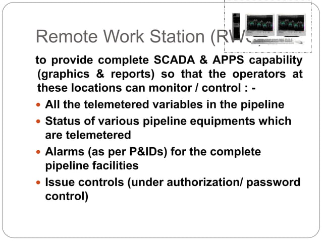 Cross country pipeline _Telecom_Instrumentation and SCADA | PPTX | Computer Networking | Computing