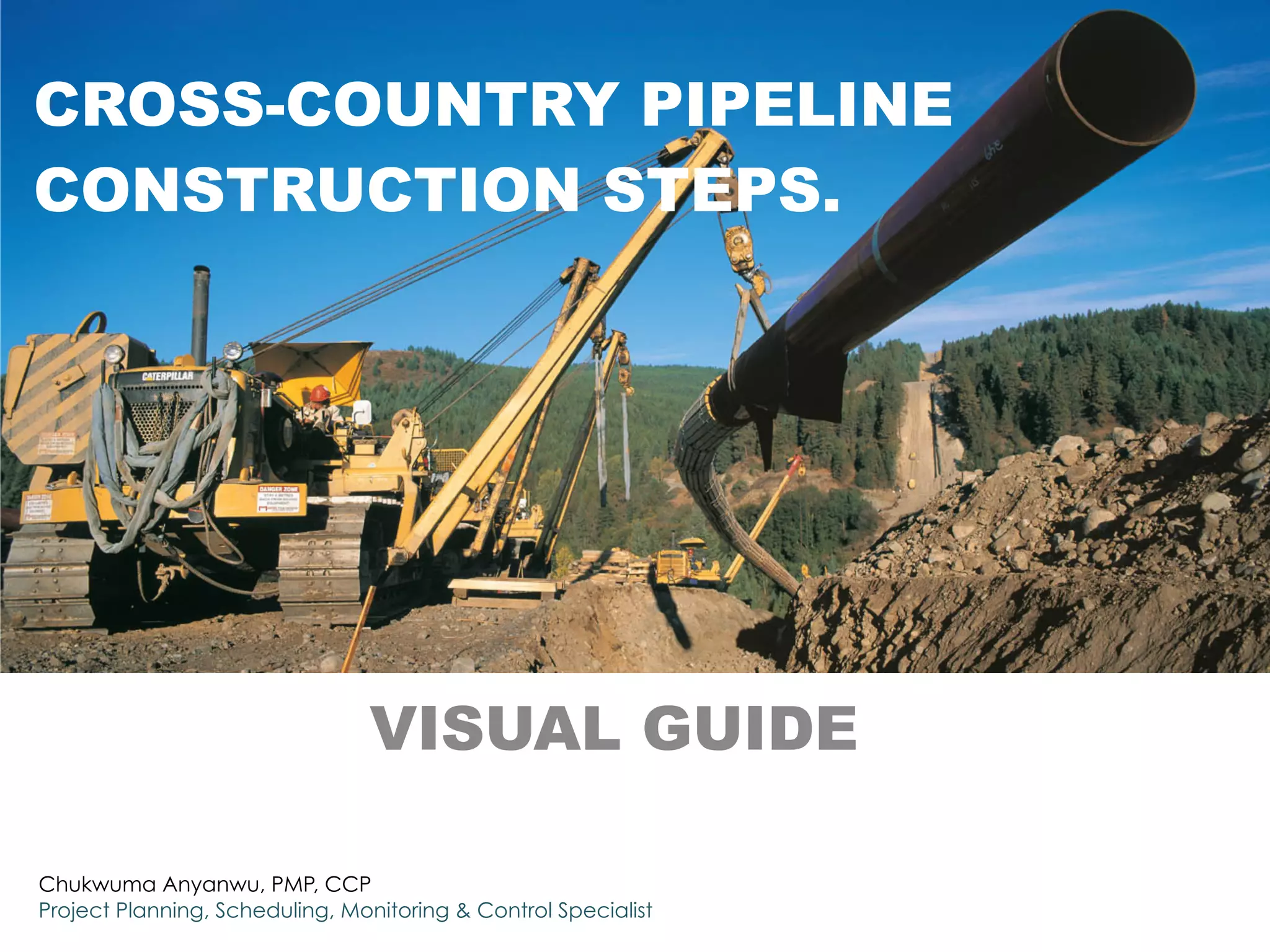 Cross country pipeline construction steps visual guide | PDF