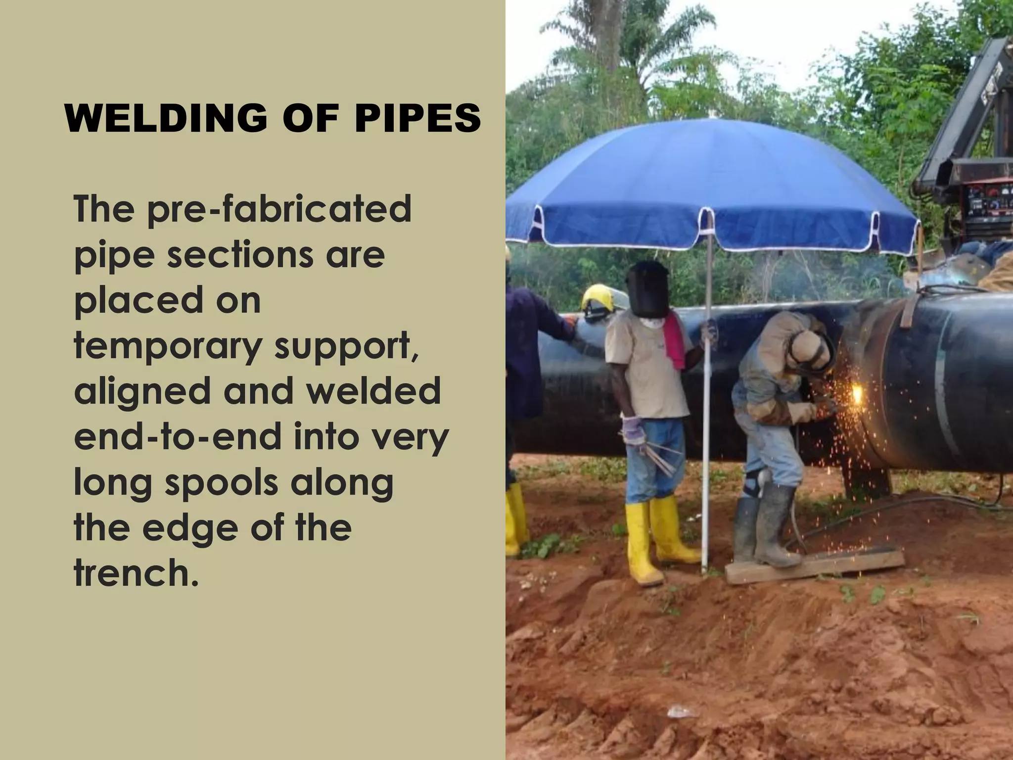 Cross country pipeline construction steps visual guide | PDF