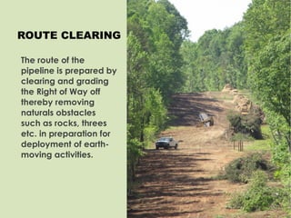 Cross country pipeline construction steps visual guide | PDF