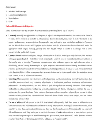 Cross Cultural Management | PDF