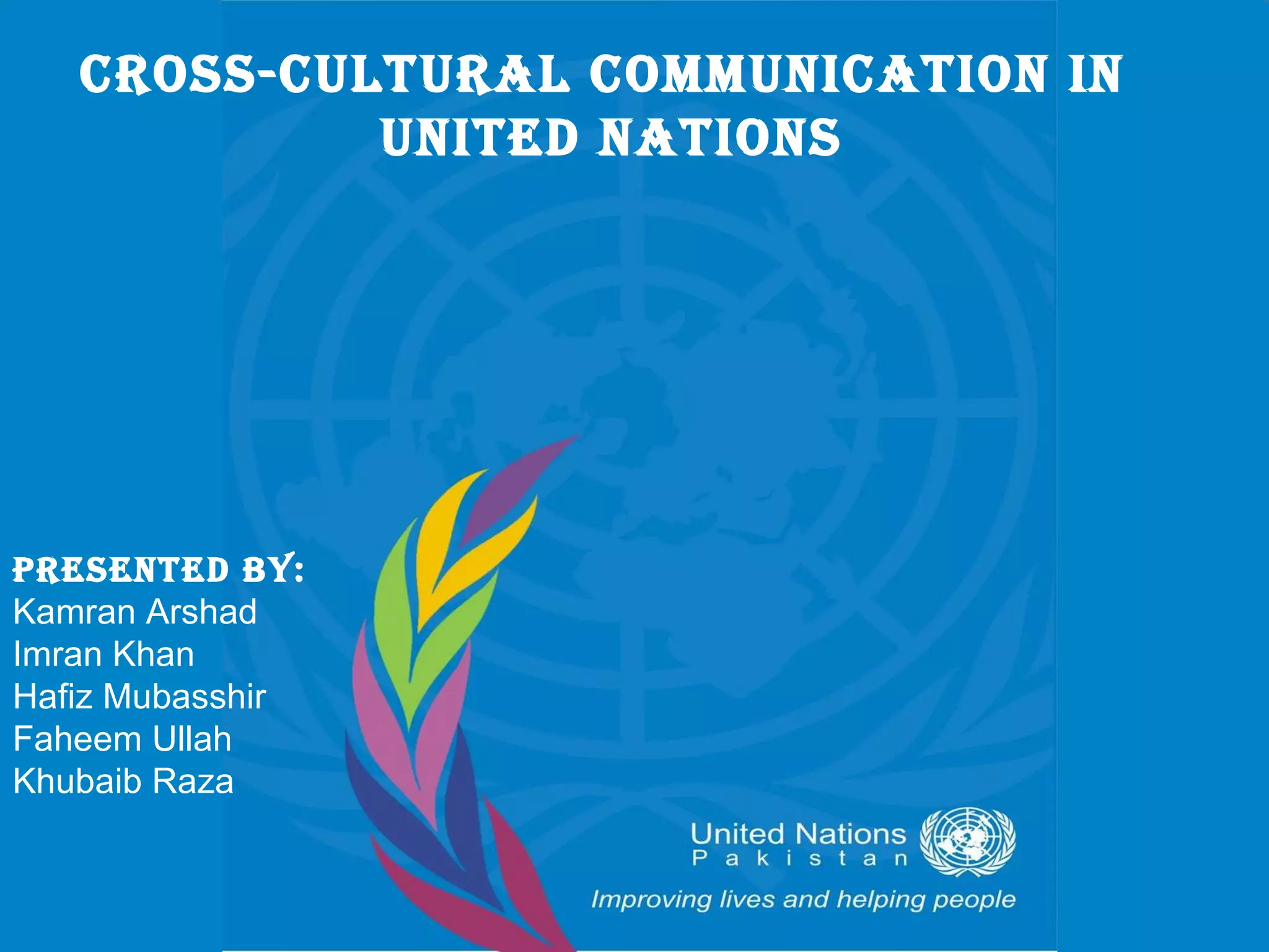 Cross cultural business communication in UN | PPT