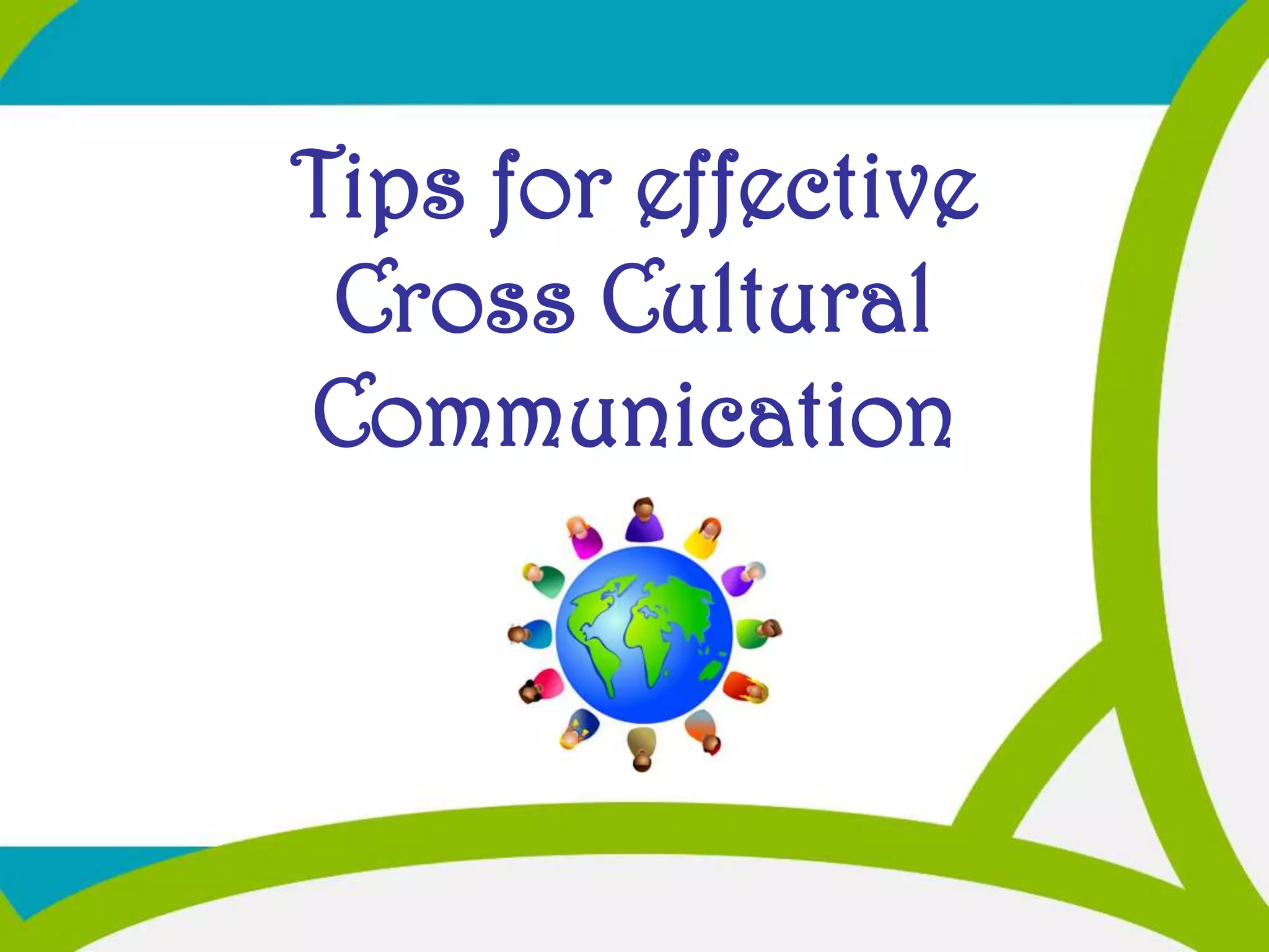 Cross Cultural Communication | PPTX