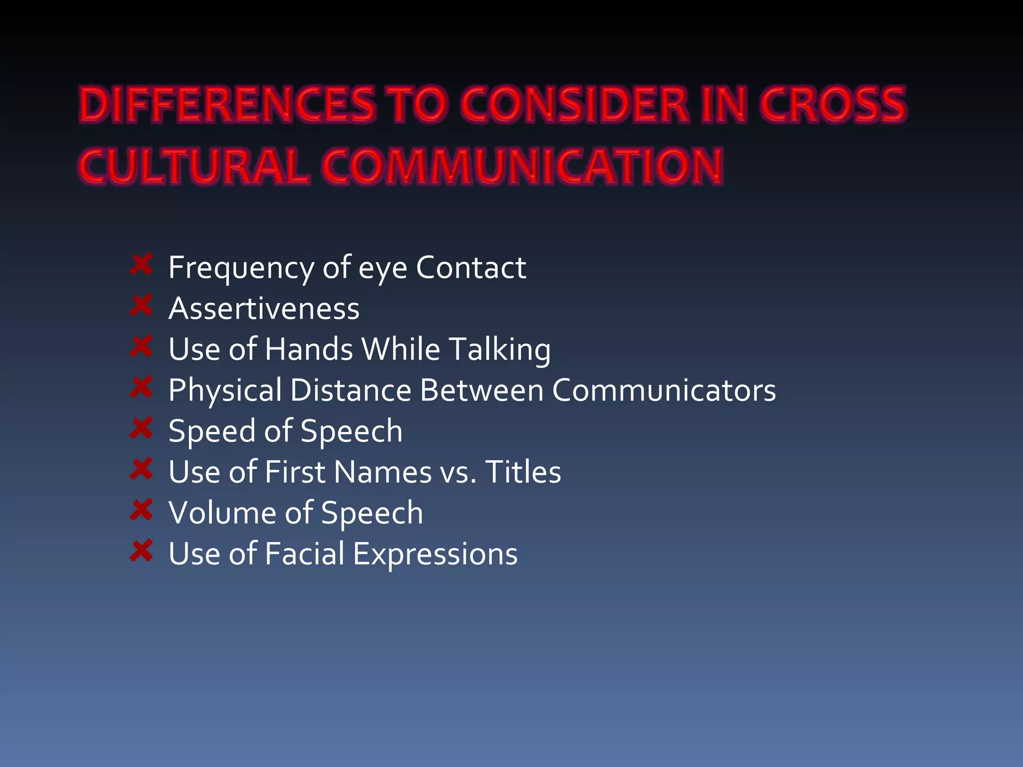Cross Cultural Communication | PPT