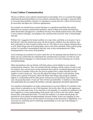 Cross Cultural Communication | PDF