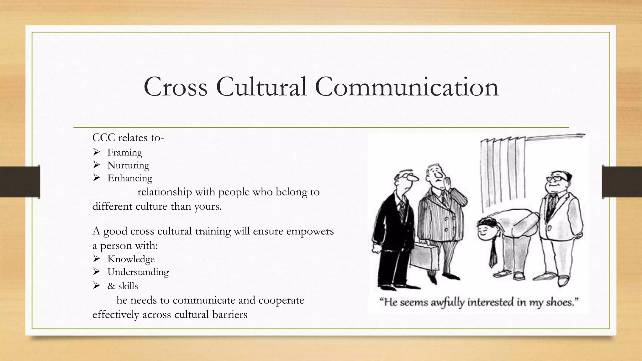 Cross Cultural Communication | PPTX