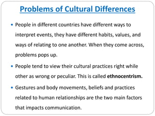 Cross cultural communication | PPTX