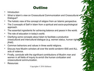 Crosscultural Communication: An Islamic Perspective | PPT