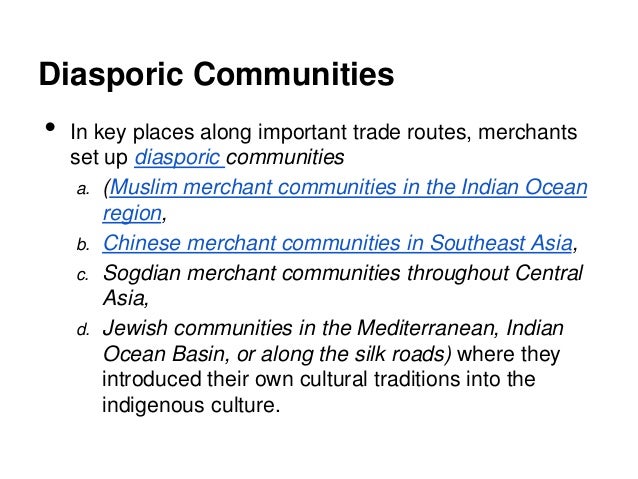 Cross Cultural Exchanges 3.1