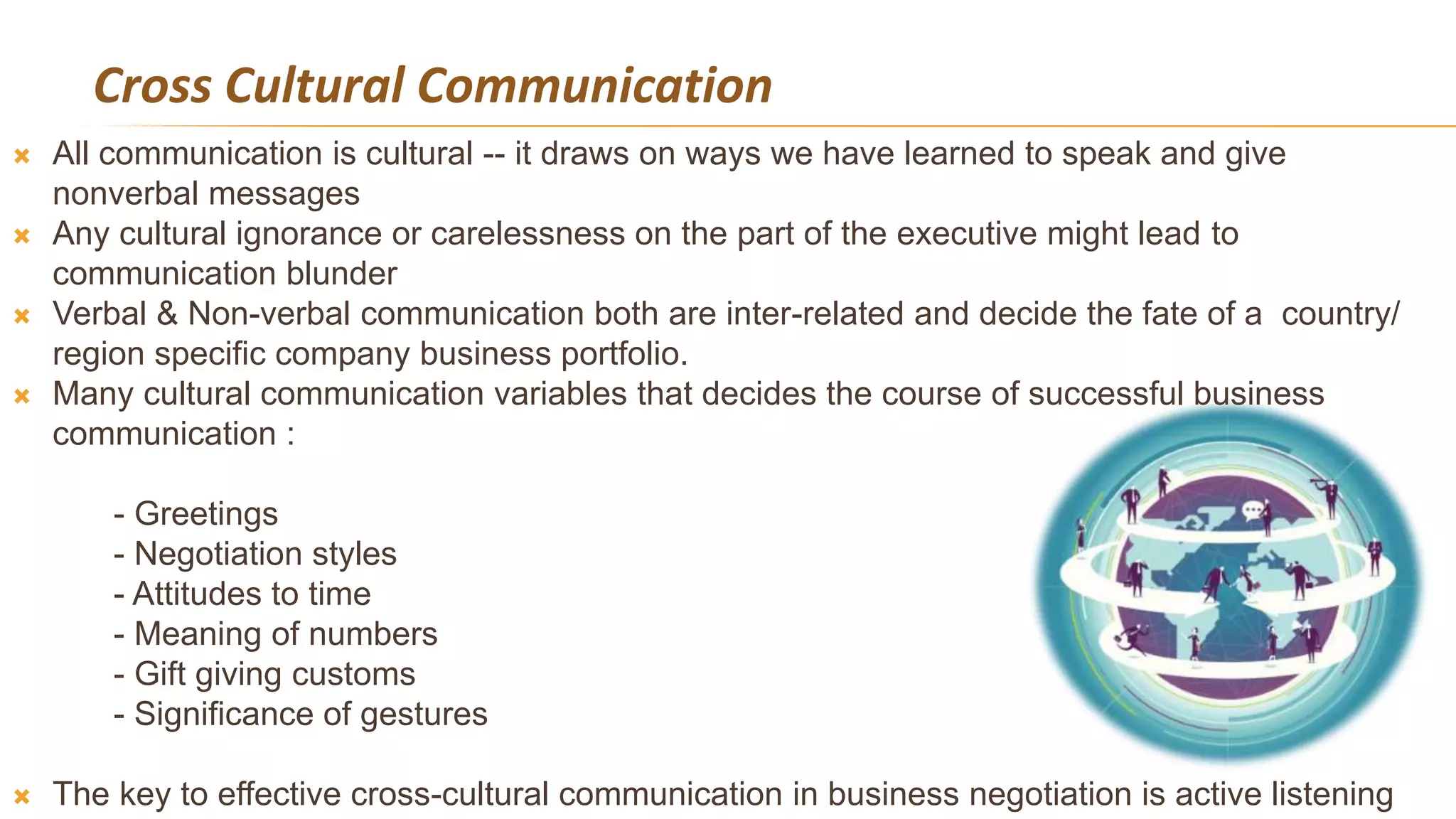 Cross cultural issues in international marketing | PPTX