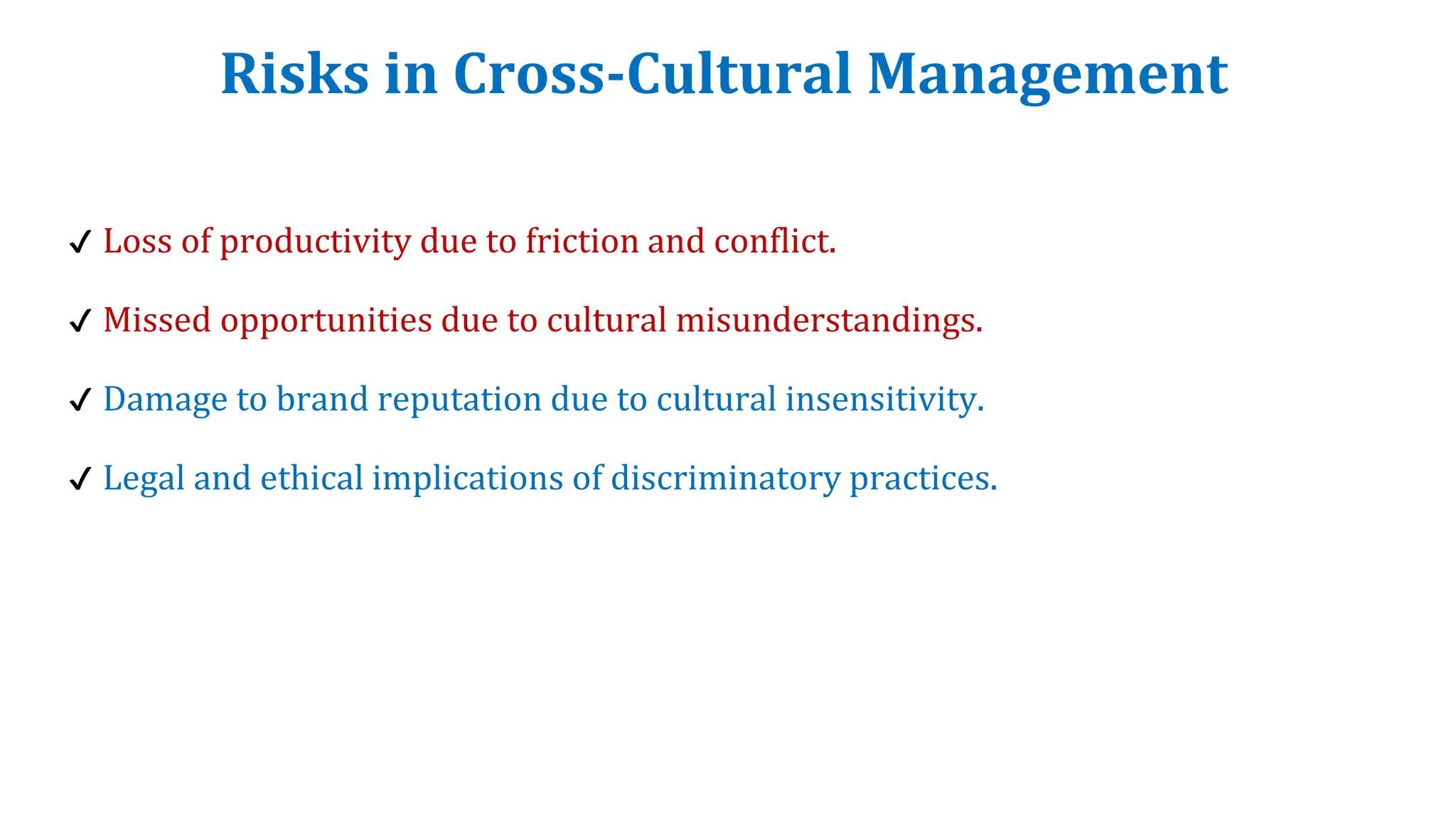 cross cultural management : Risks and Challenges / Strategies.pptx
