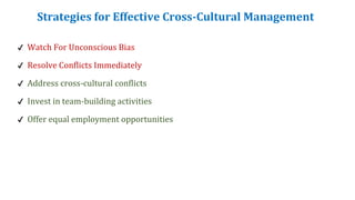 cross cultural management : Risks and Challenges / Strategies.pptx
