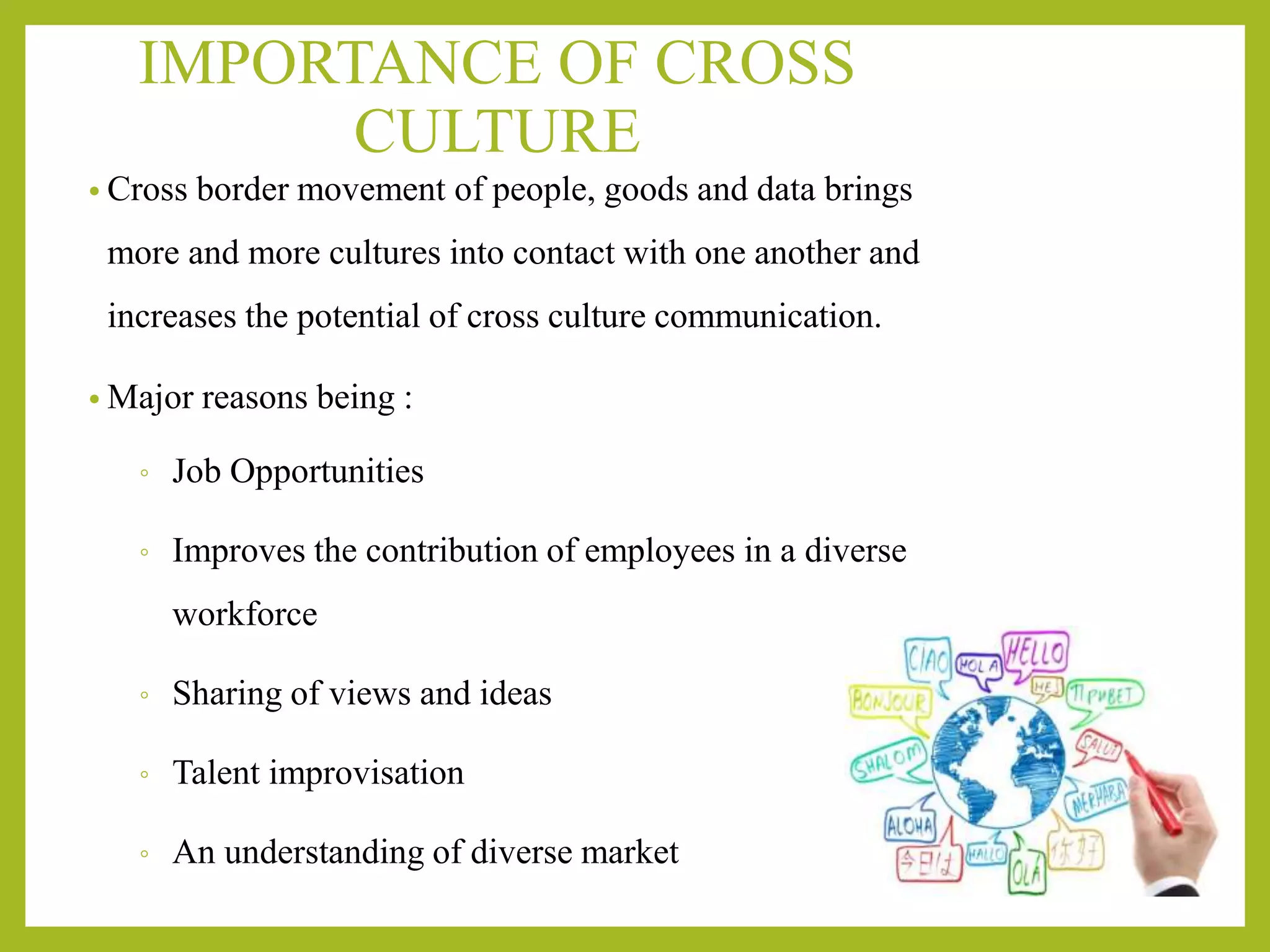 Cross culture communication. | PPT
