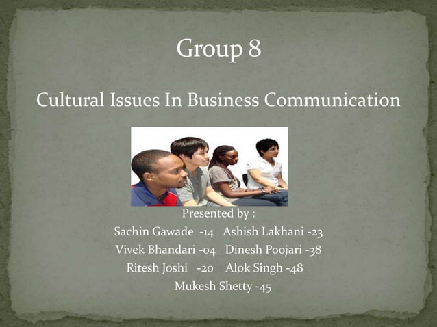 Cross culture communication | PPT