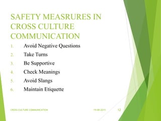 Cross culture communication (1) | PPTX