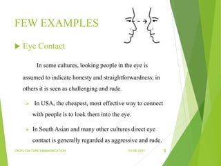 Cross culture communication (1) | PPTX