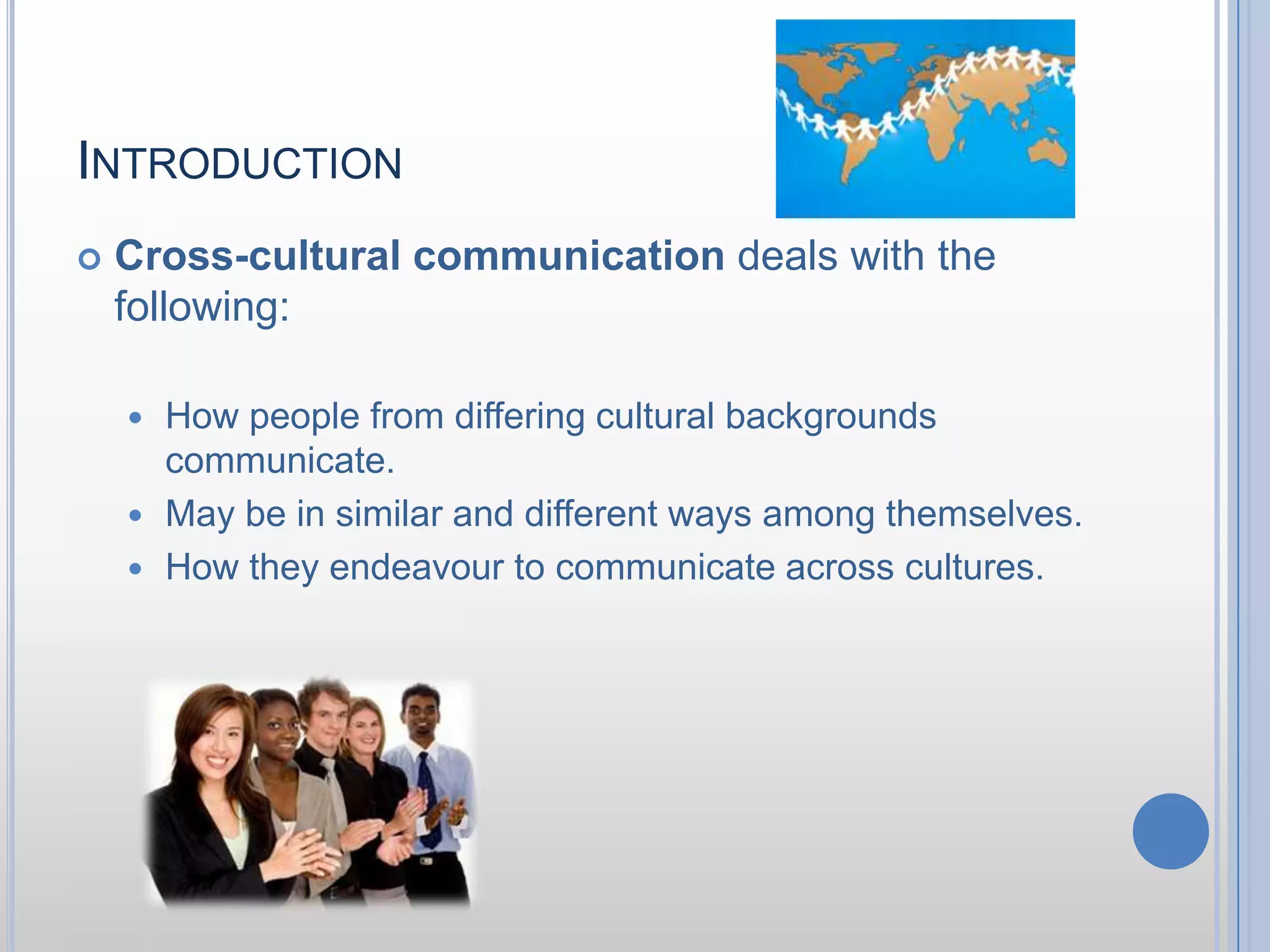 Cross Culture Communication by Bharat Sahai | PPTX