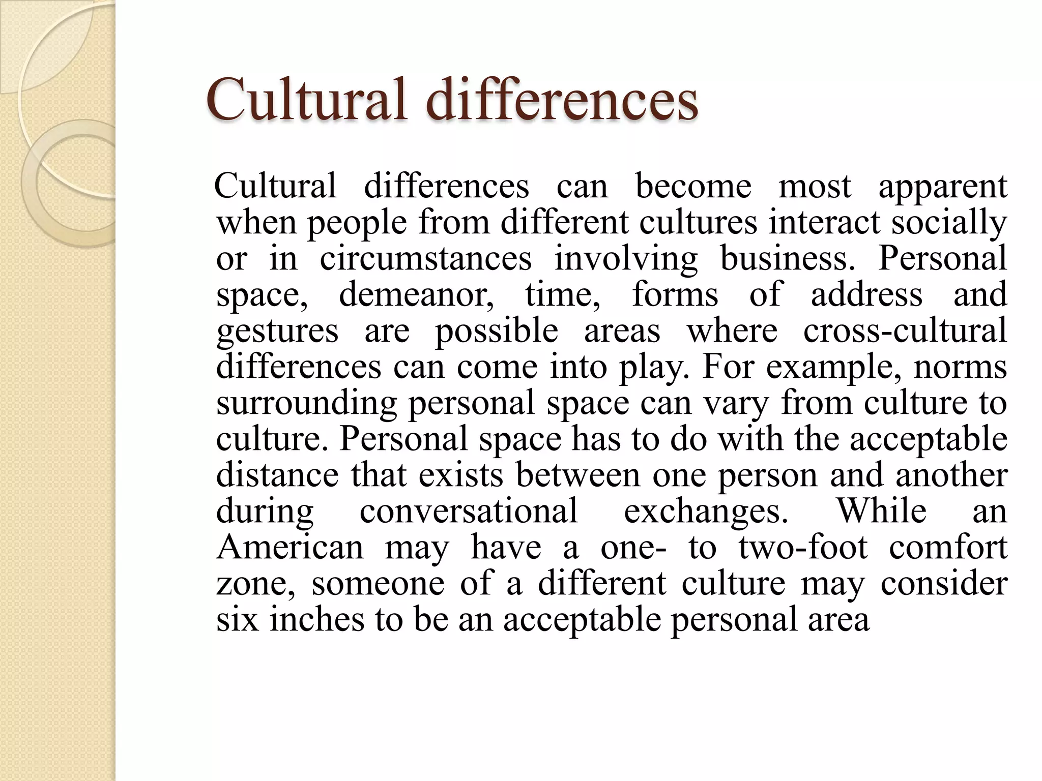 Cross culture decision making | PPTX