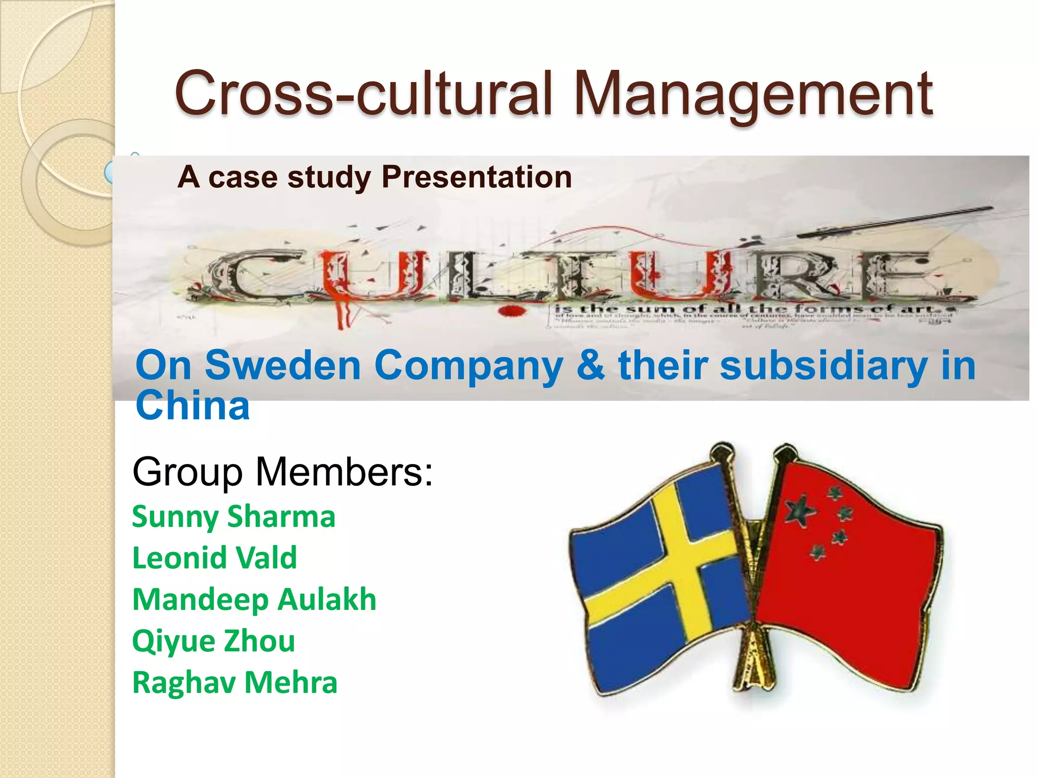 Cross culture presentation | PPTX | Business | Business and Finance