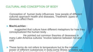 Cultural Differences and Health | PPTX