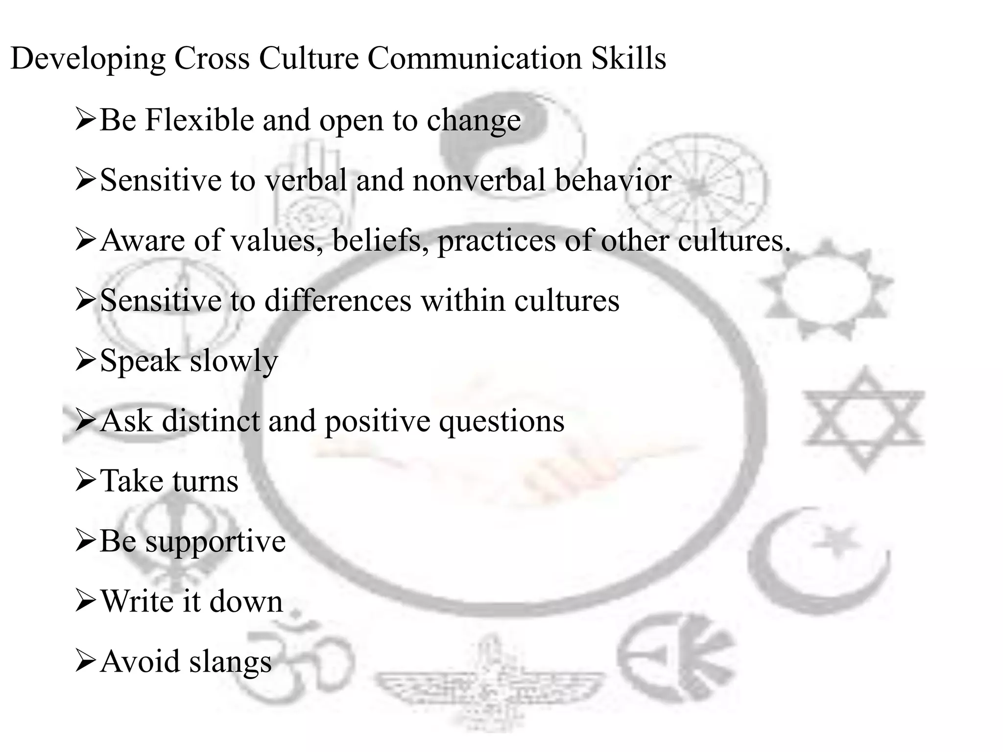 Cross cultural Communication | PPTX
