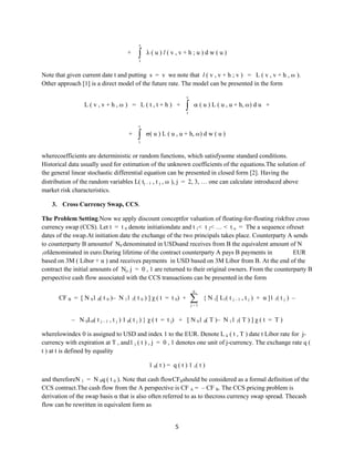 Cross currency swap | PDF