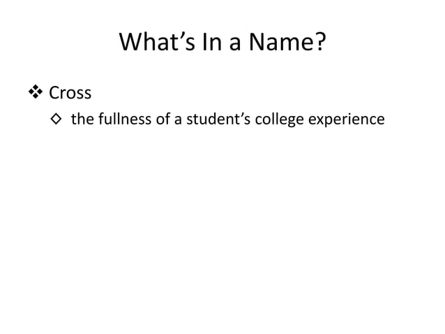 Cross Currents | PPTX | Educational Assessment | Education
