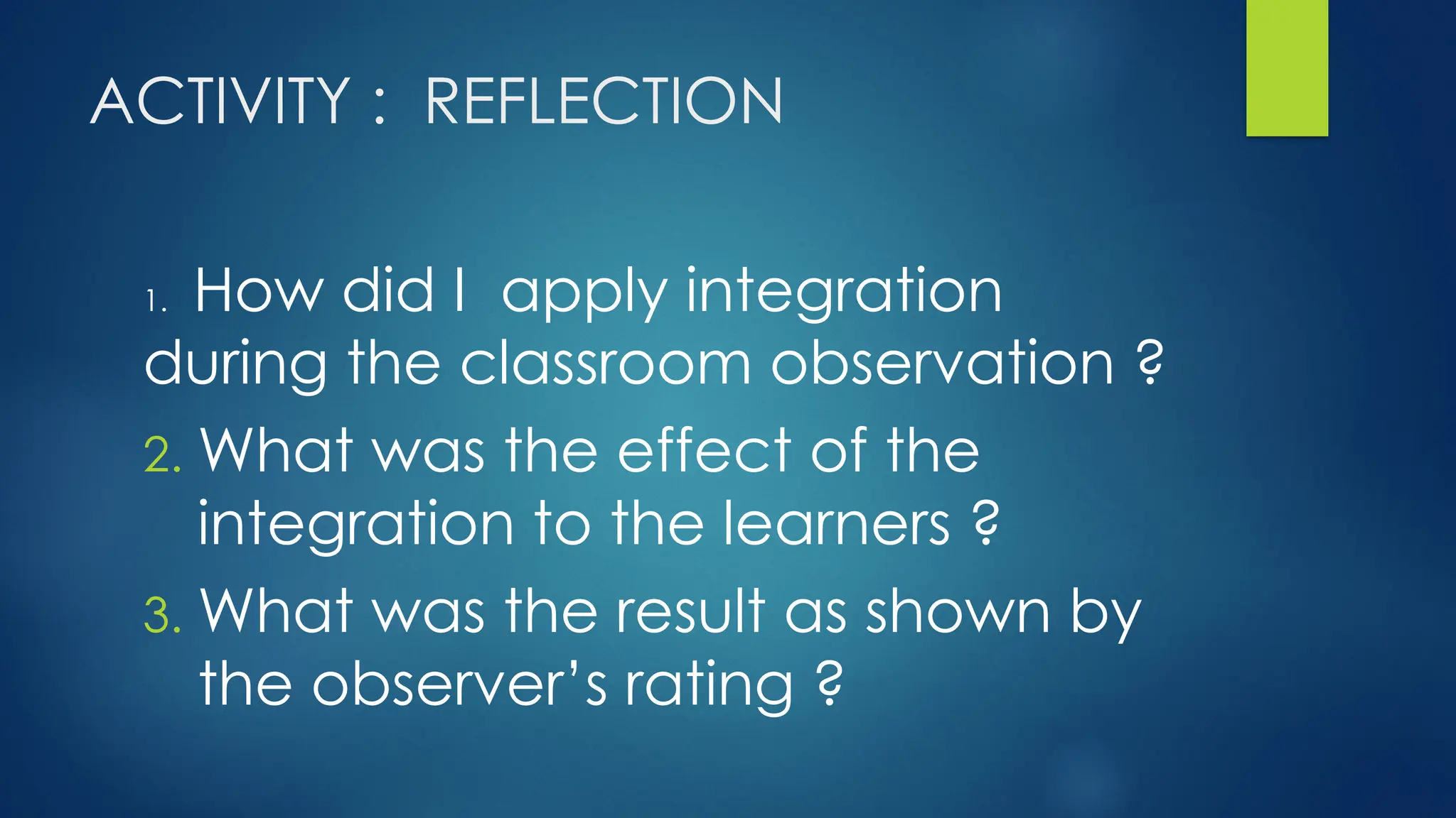 CROSS CURRICULUM APPROACHES and Feedback.pptx