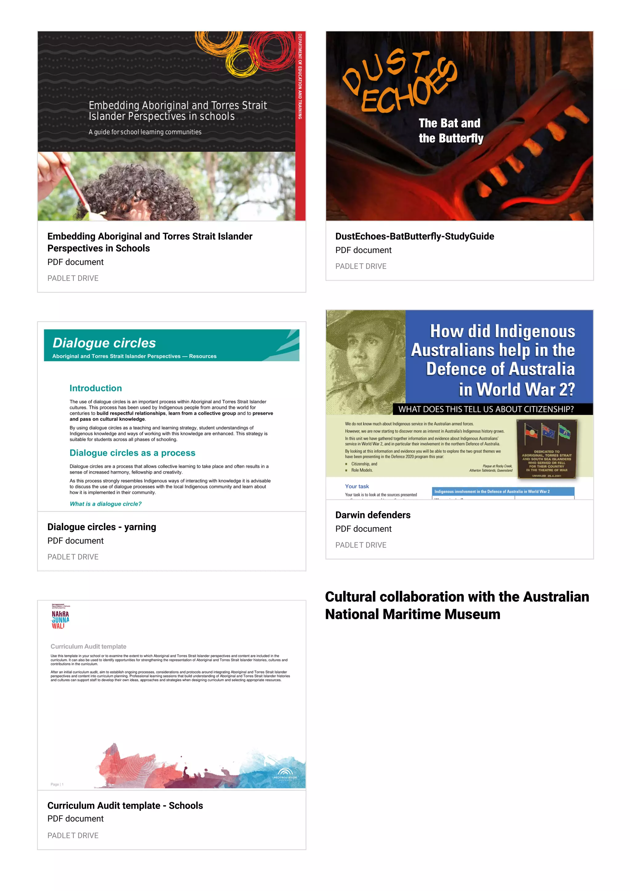 Aboriginal and Torres Strait Islander histories and culture cross ...