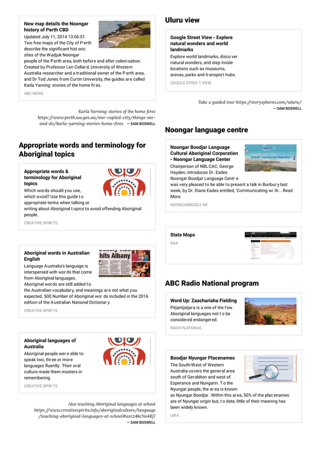 Aboriginal and Torres Strait Islander histories and culture cross ...