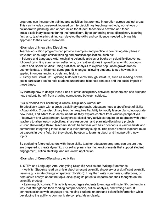 cross disciplinary approach understanding disciplne and subject.pdf