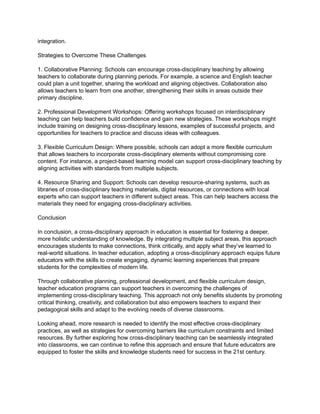 cross disciplinary approach understanding disciplne and subject.pdf