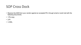 Cross Dock SOP Strategy.pptx