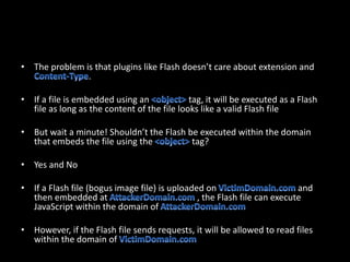 Cross Domain Hijacking - File Upload Vulnerability | PPTX