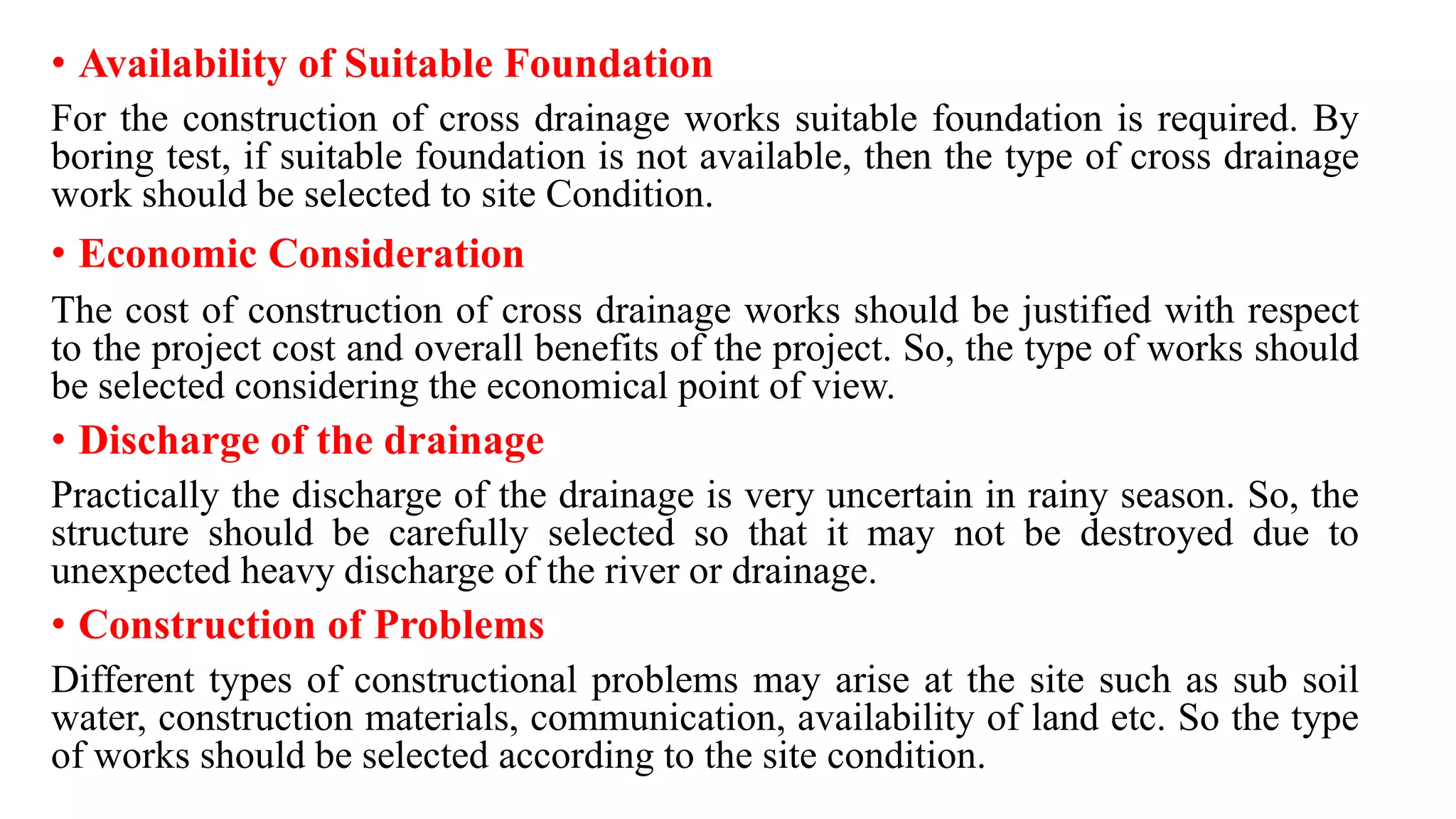 Cross drainage work | PPTX
