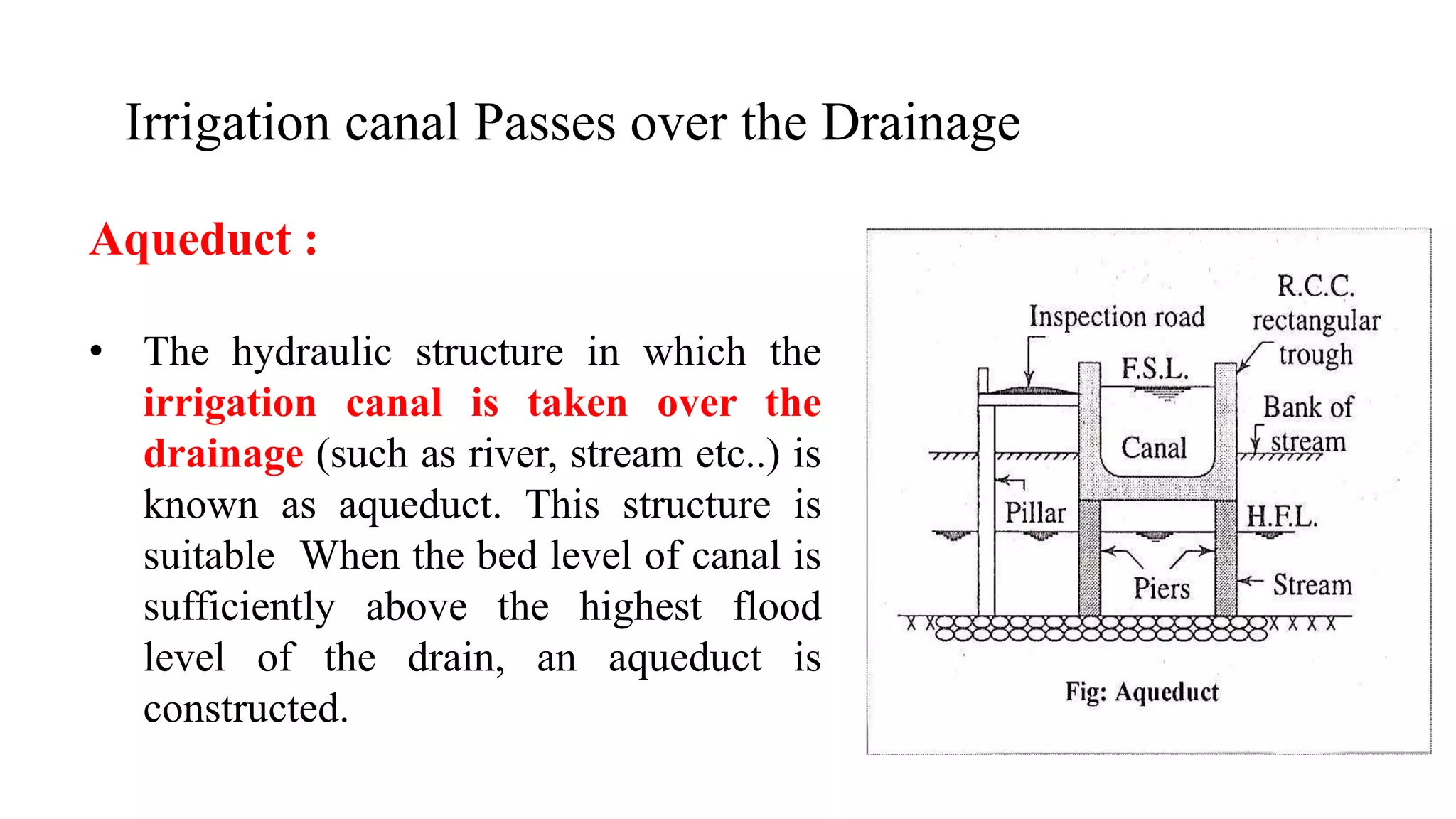 Cross drainage work | PPTX