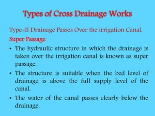 Crossdrainageworks | PPT
