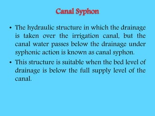 Crossdrainageworks | PPT