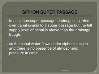 WHAT IS CROSS DRAINAGE WORKS AND WHAT ARE ITS HYDRAULIC DESIGN ASPECTS ...