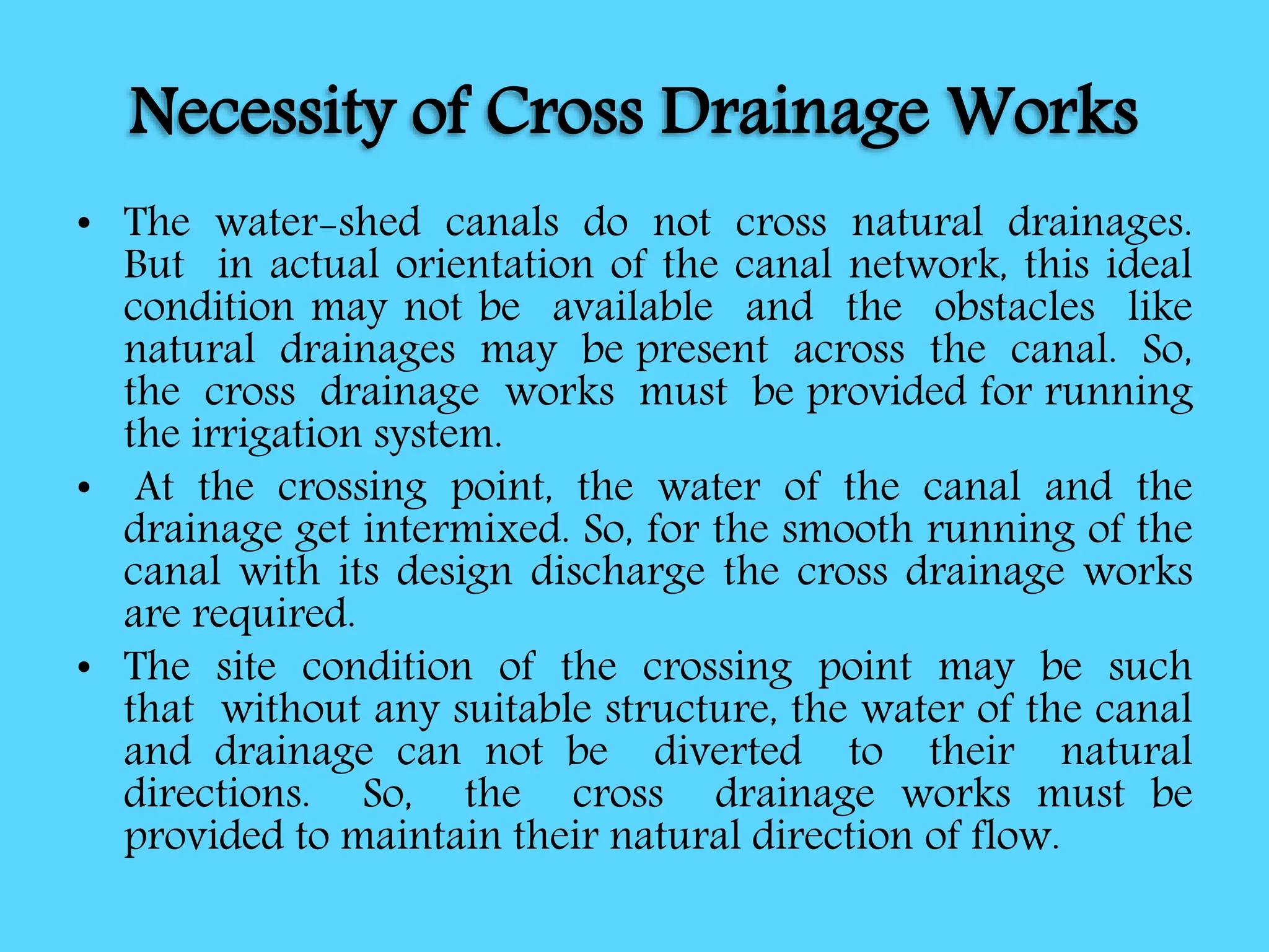 CROSS DRAINAGE WORKS _ MODULE III.pdf CROSS DRAINAGE WORKS _ MODULE III.pdf