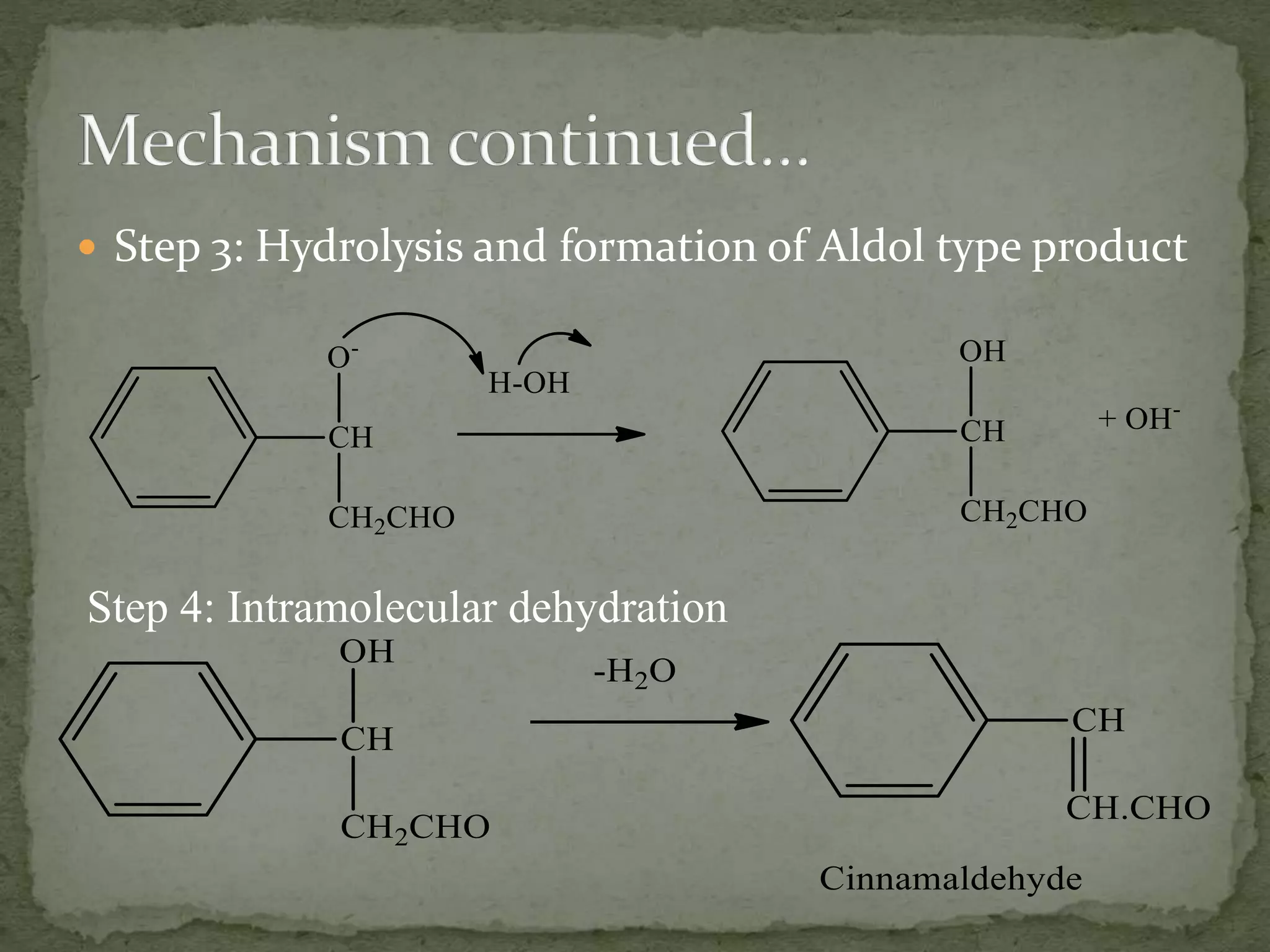 Crossed Aldol Condensation | PPT