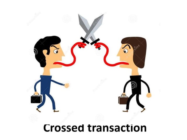 Crossed transaction | PPT