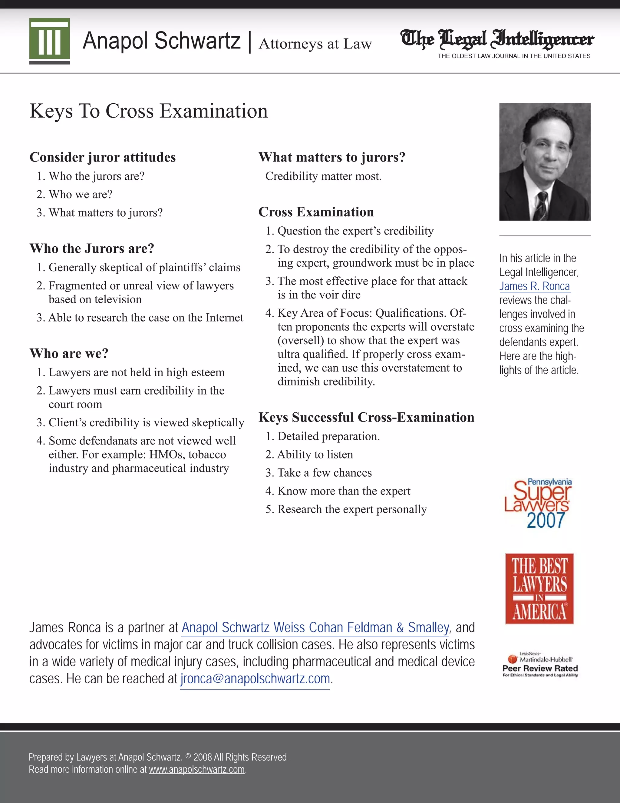 Cross Examination | PDF