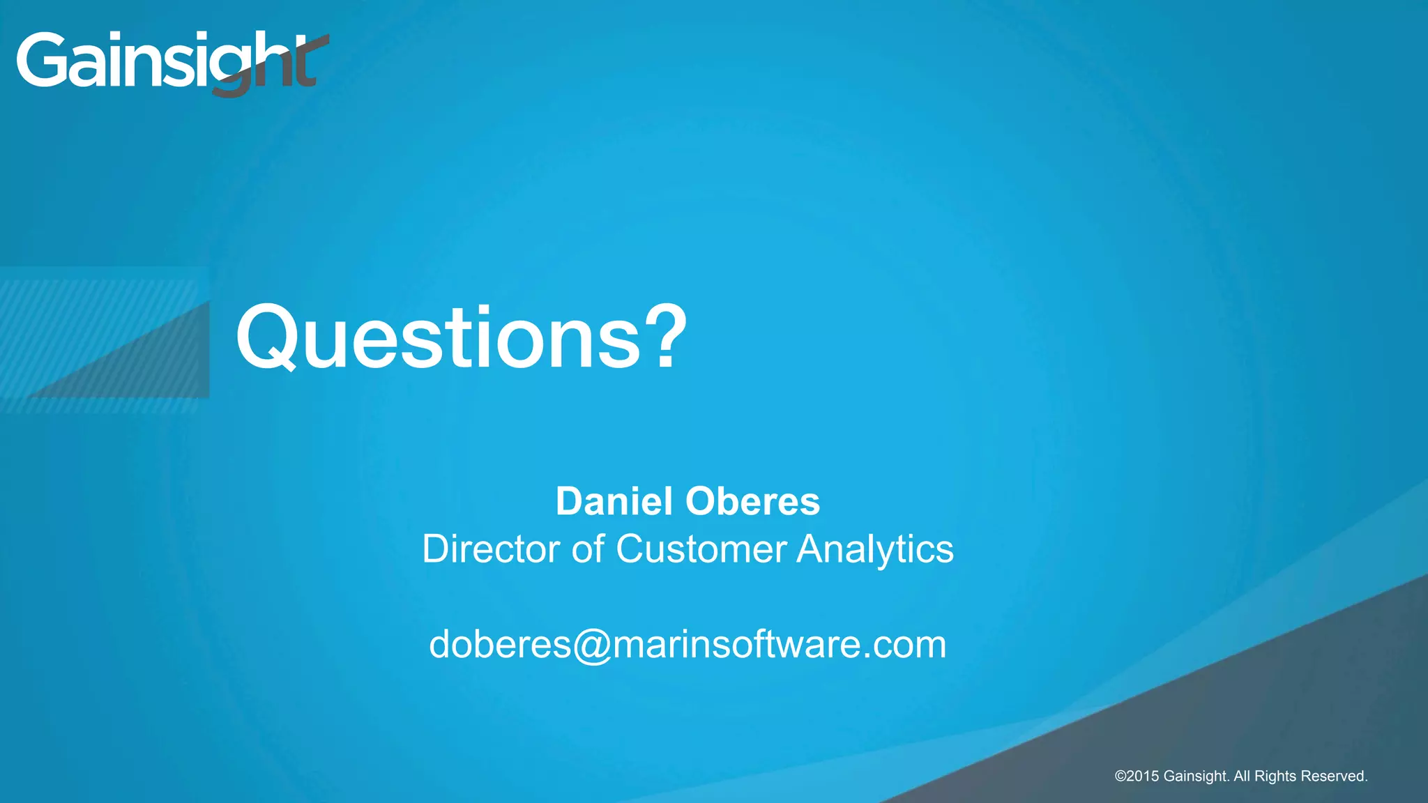 Cross Functional Alignment Around the Customer Processes to Drive ...